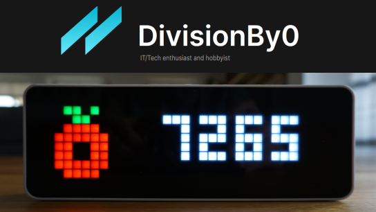 Using AWTRIX Light with HomeAssistant | DivisionBy0 Tech Stuff